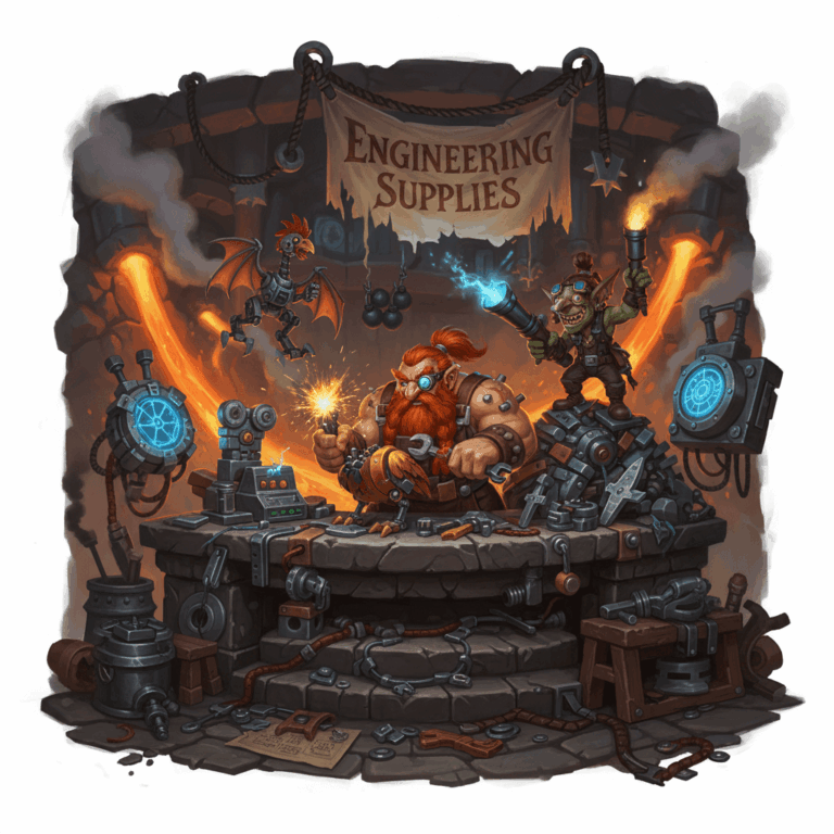 WoW Classic Engineering Guide – Recipes, Trainers and Skills