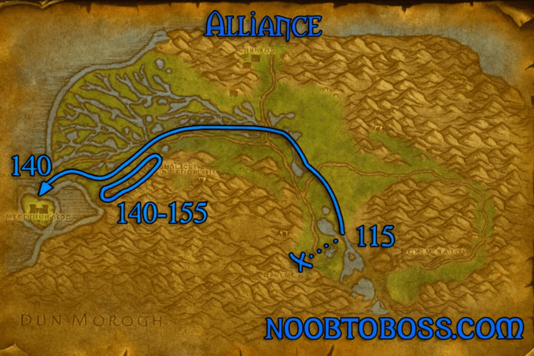 WoW Classic Skining Leveling Guide 1-300 | NoobToBoss