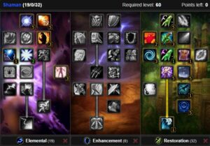 Complete WoW Classic Shaman Talent Tree for All Specs